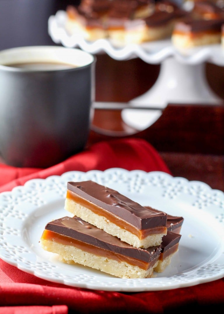Homemade Twix Bars - Chocolate with Grace