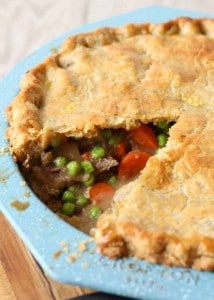 Leftover Roast Beef Pot Pie - Chocolate with Grace