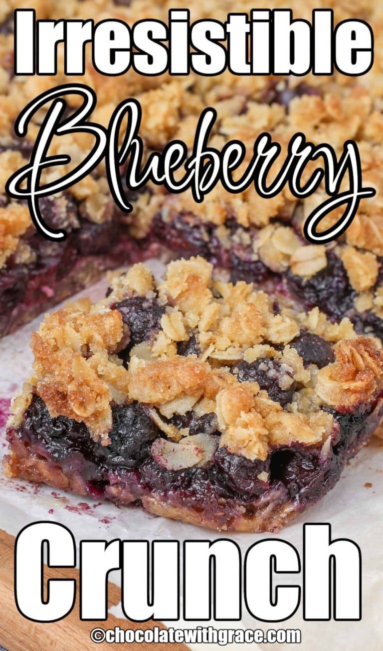 Blueberry Crunch - Chocolate with Grace