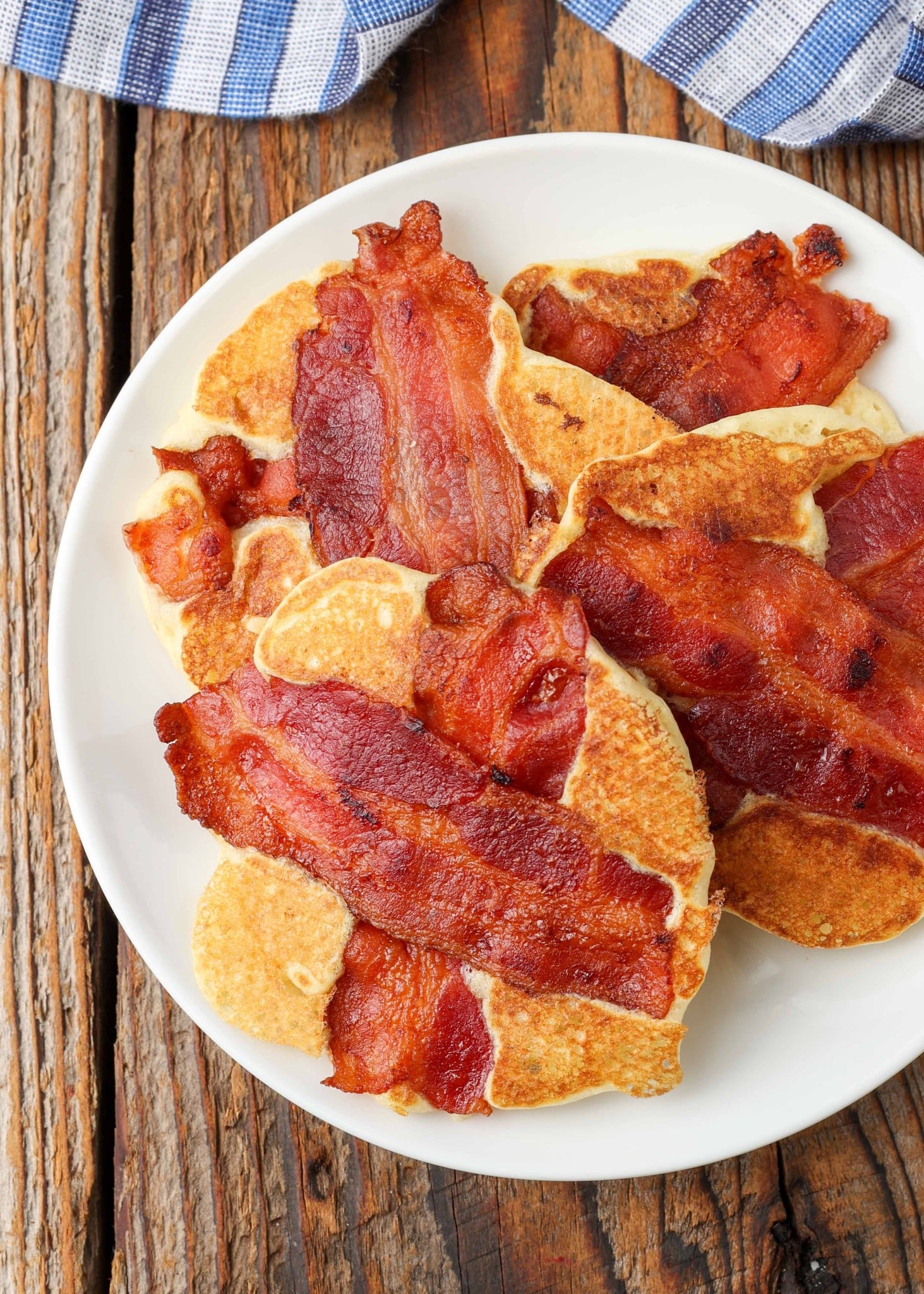 Bacon Pancakes - Chocolate with Grace