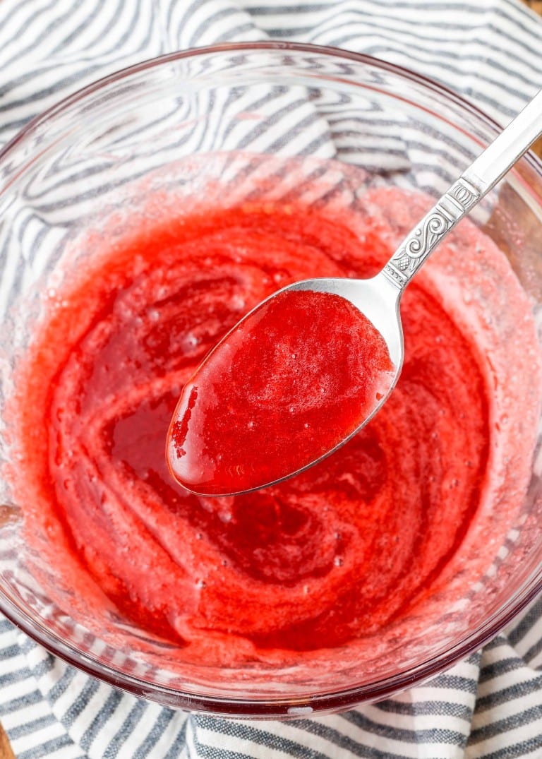 Strawberry Coulis - Chocolate with Grace