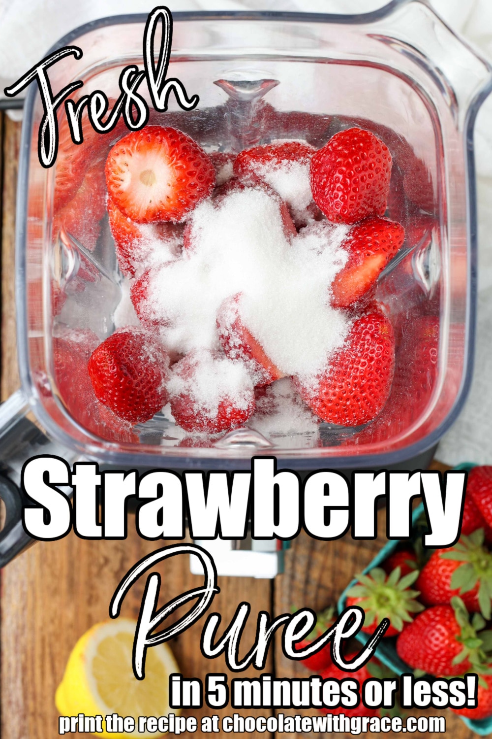 Strawberry Puree - Chocolate with Grace
