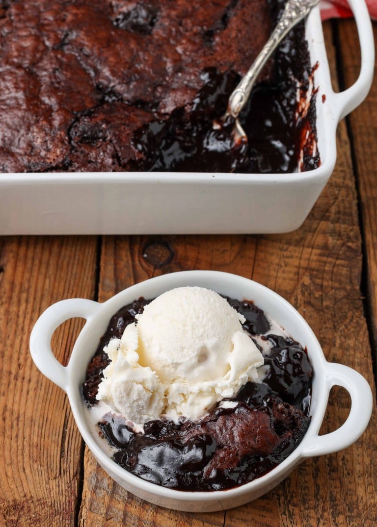 Chocolate Cobbler - Chocolate with Grace
