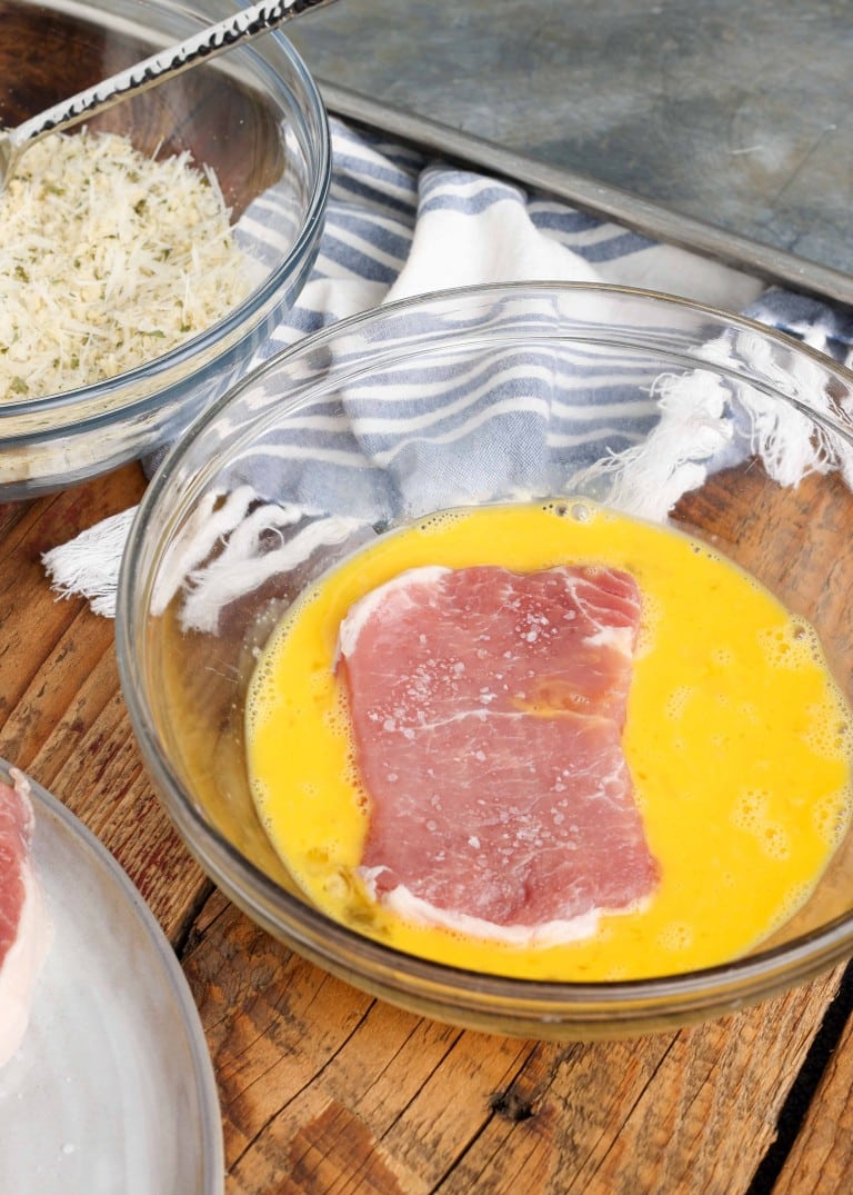 Parmesan Pork Chops - Chocolate with Grace