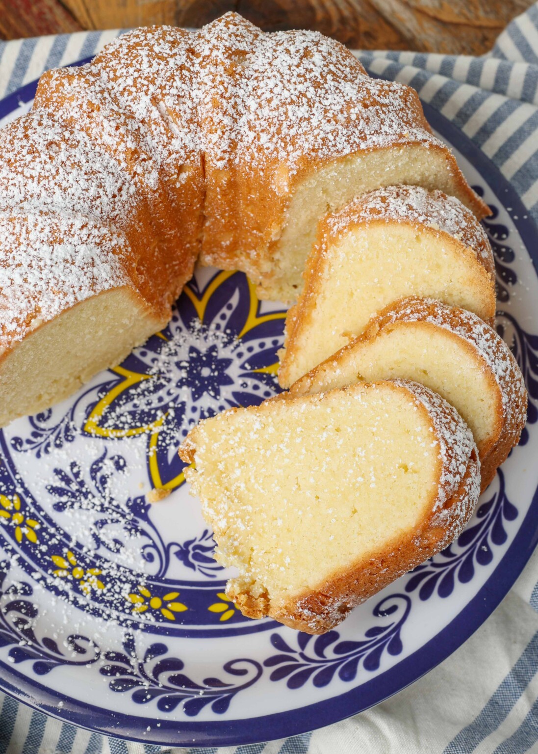 Old Fashioned Pound Cake - Chocolate with Grace